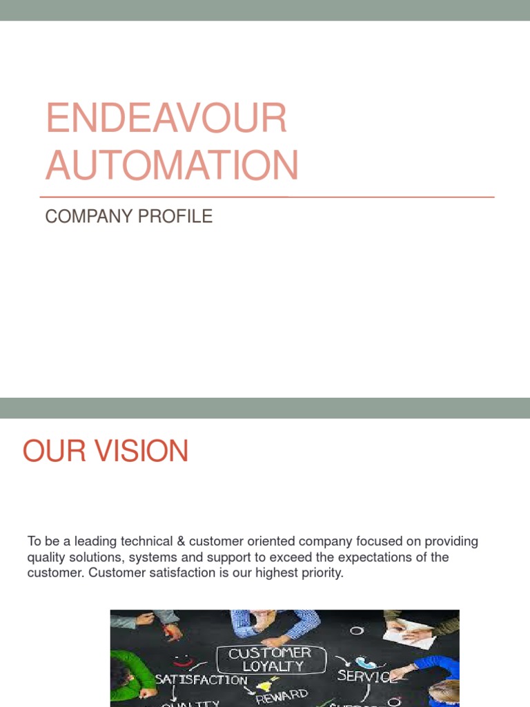 Endeavour Automation Company Overview | PDF | Automation | Power Inverter