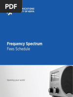 Radio Frequency Spectrum Chart | PDF