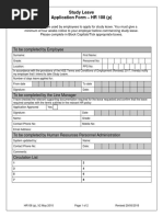 Ghs-Revised Application For Study Leave Form | PDF | Interest | Bonds (Finance)