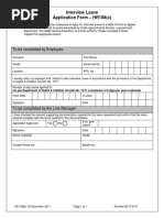 Leave Form Z1 (A) 2021 | PDF | Sick Leave | Parental Leave