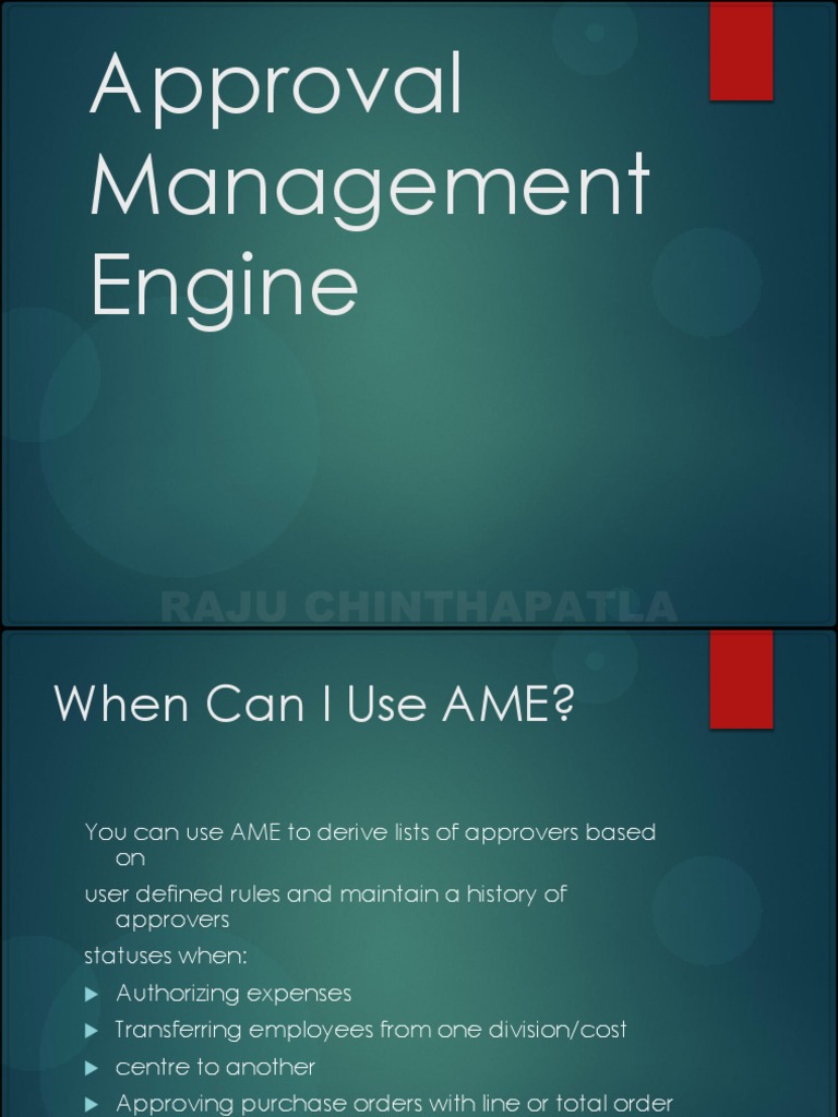 Oracle Approval Management Engine | PDF | Information Science ...