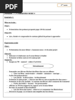 Mini-projets d'écriture en 4ème année | PDF | Récit