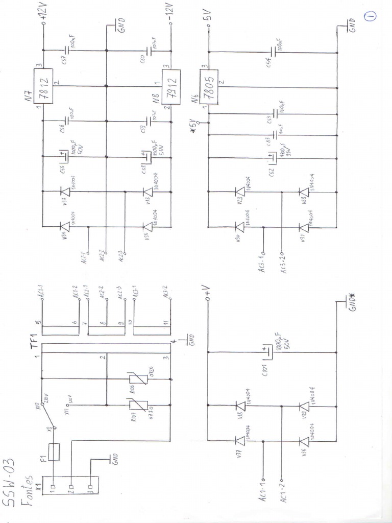 SSW03 - DIAGRAMA ELÉTRICO