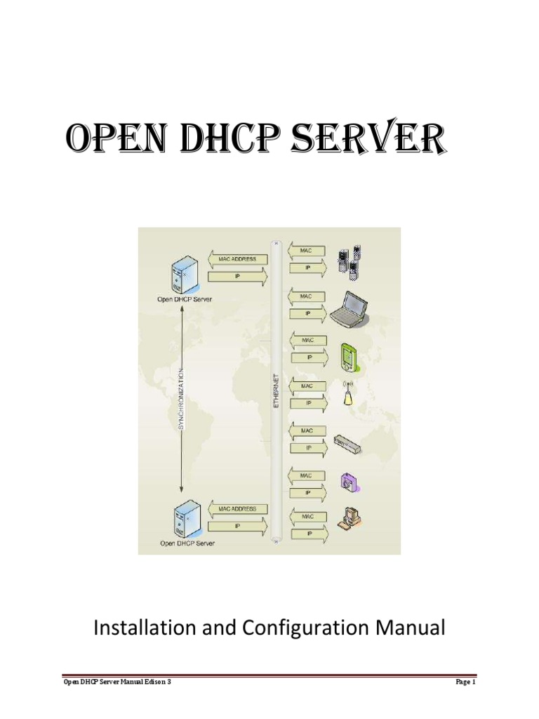 Open DHCP Server: Installation and Configuration Manual | PDF | Ip ...
