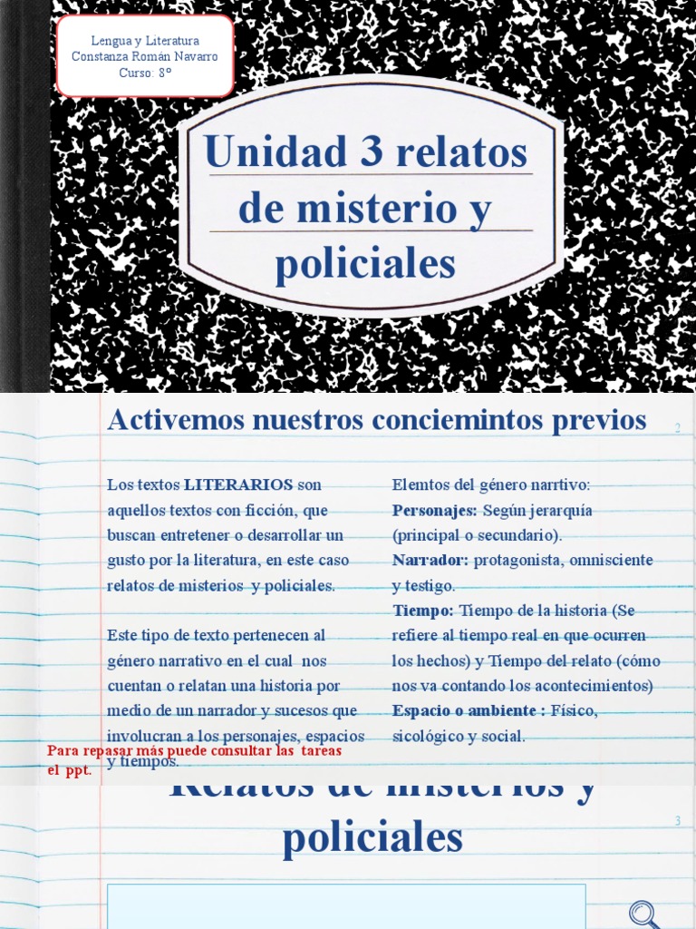 Relatos De Misterio Pdf Cuentos Autor