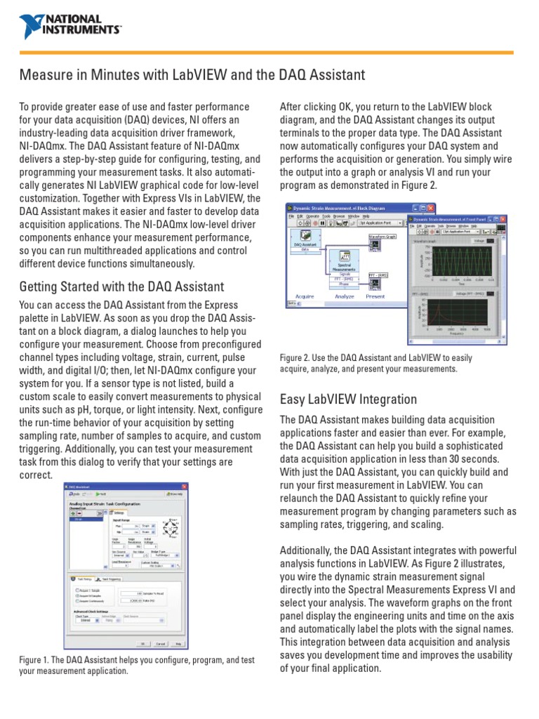 Labview PDF | PDF | Data Acquisition | Information And Communications ...