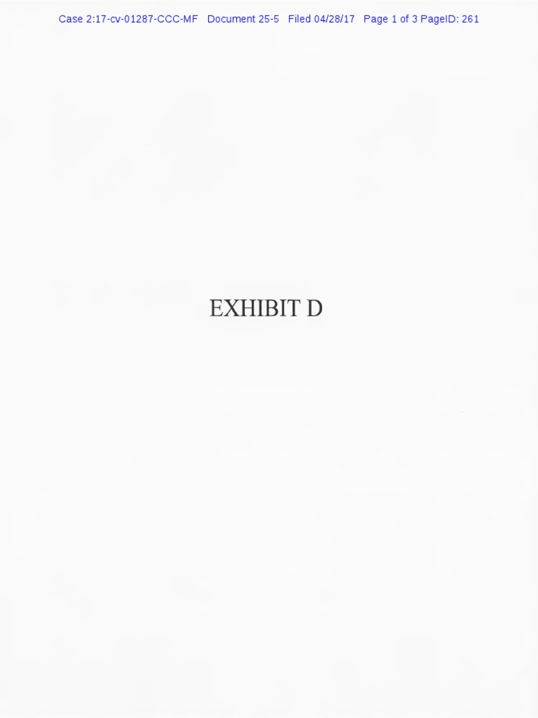 Exhibit D | Download Free PDF | U.S. Securities And Exchange Commission ...