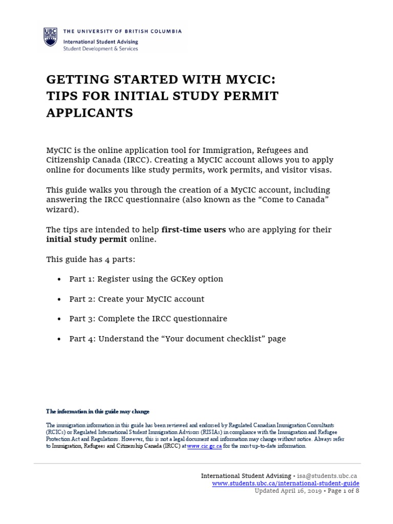 Getting Started With MyCIC - April 2019 | PDF | Computing | Business