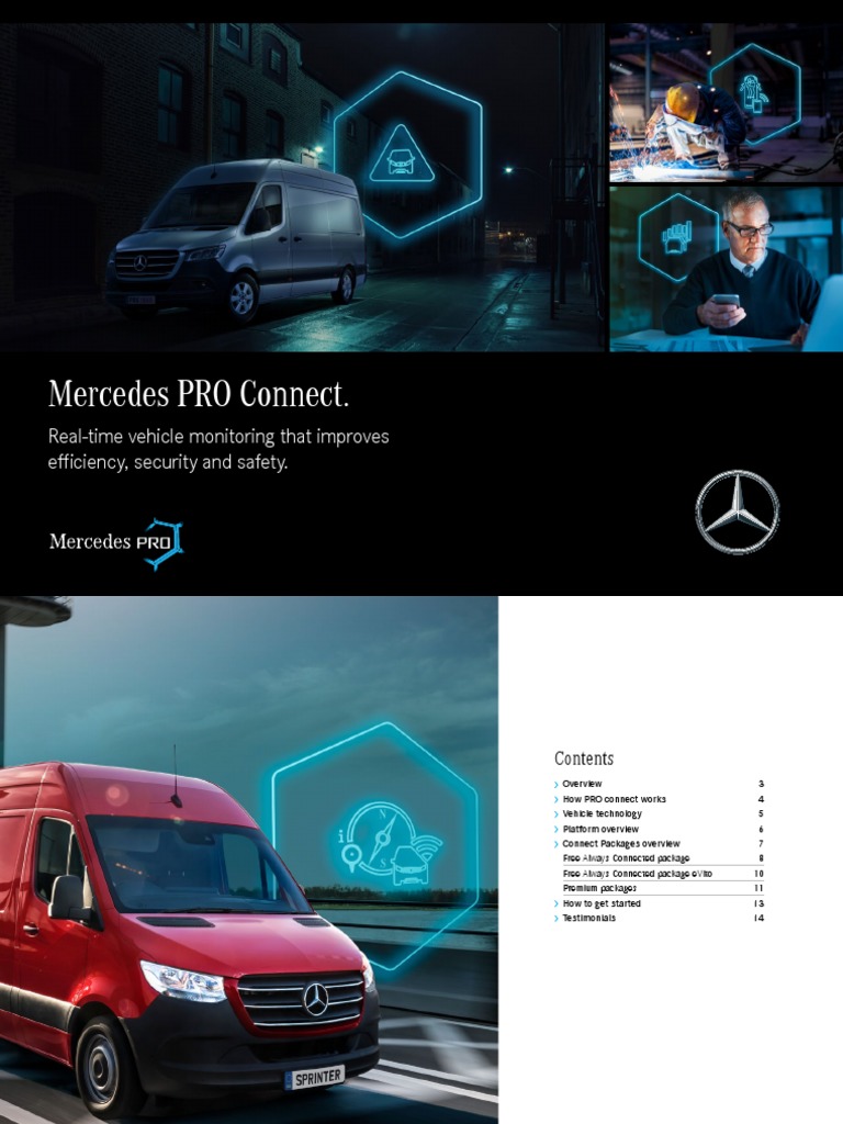 Mercedes PRO Connect.: Real-Time Vehicle Monitoring That Improves ...