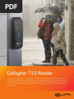 Gallagher T20 Reader Specifications | PDF