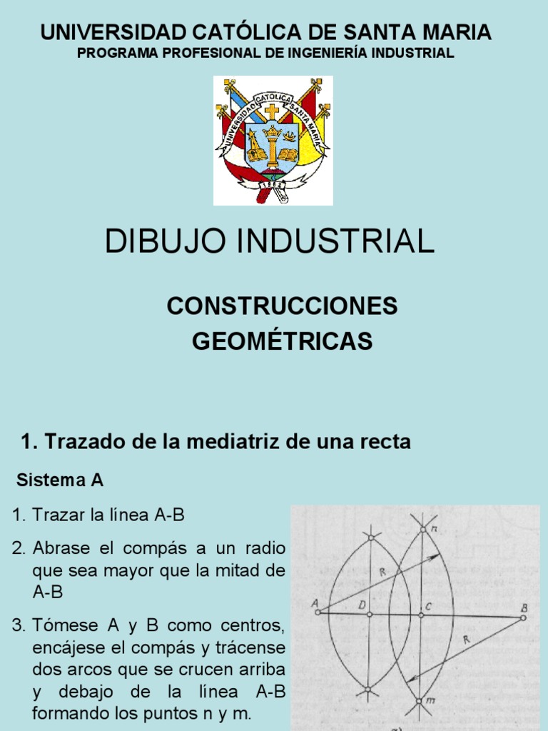 Clase 4 - Construcciones Geométricas | PDF | Elipse | Tangente