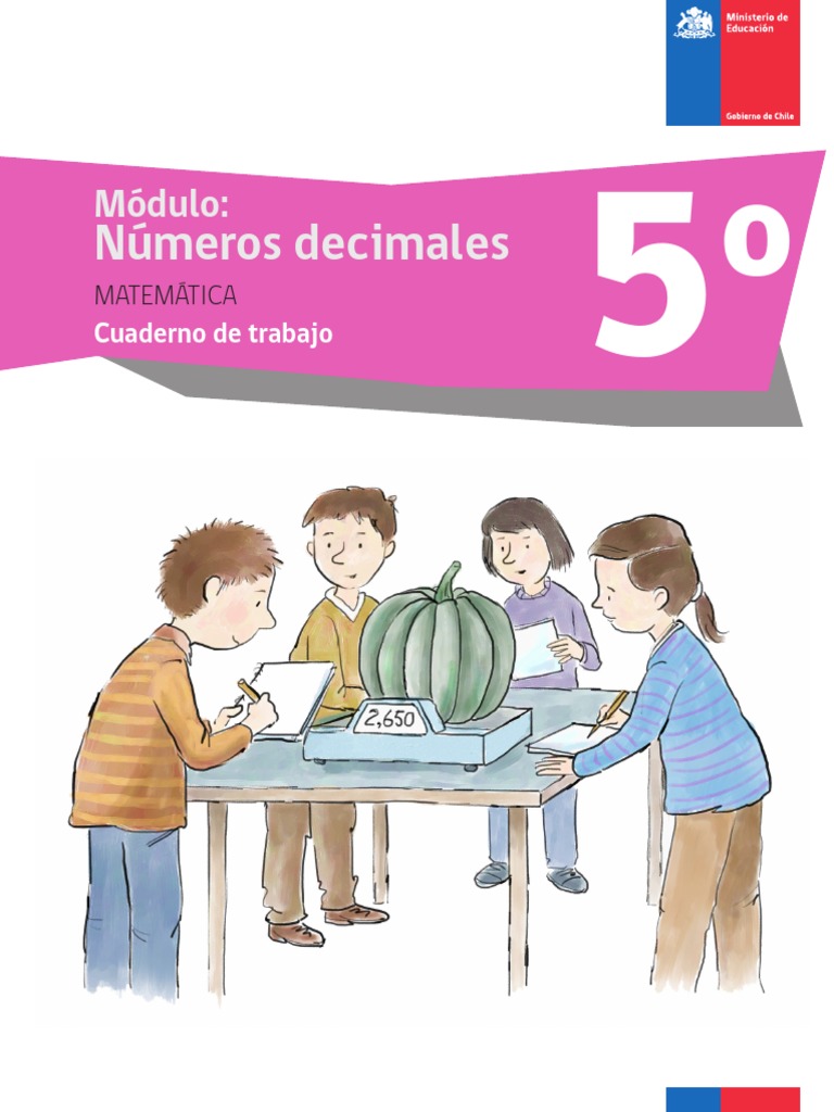 Cuaderno de Trabajo 5basico Modulo3 Matematica PDF | PDF