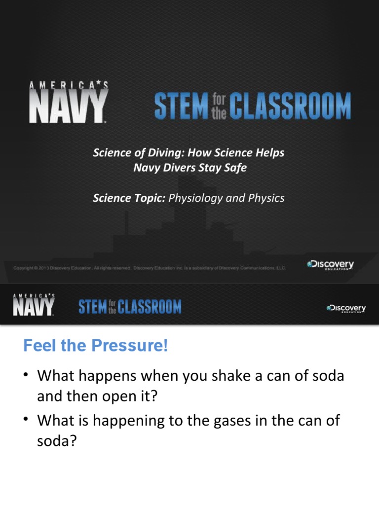 Science of Diving: How Science Helps Navy Divers Stay Safe Science ...