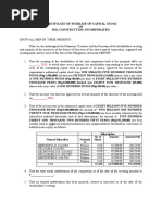 Secretary's Certificate Authorize Signatory Sample 1 | PDF