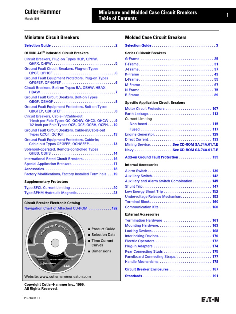 20a - Eaton PDF | PDF | Equipment | Components