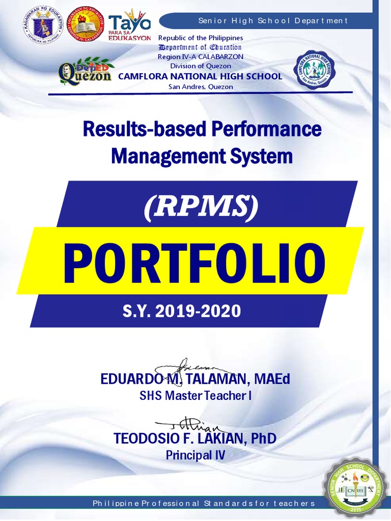 RPMS COVER PAGE KRA5