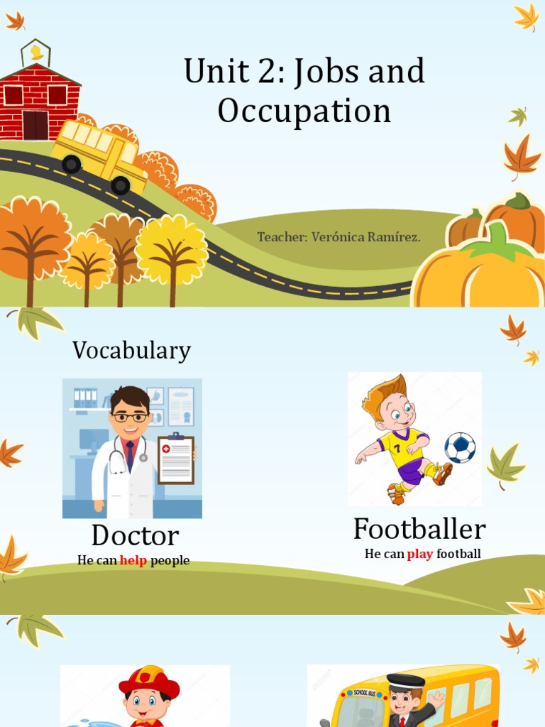 Unit 2 Jobs and Occupations | PDF