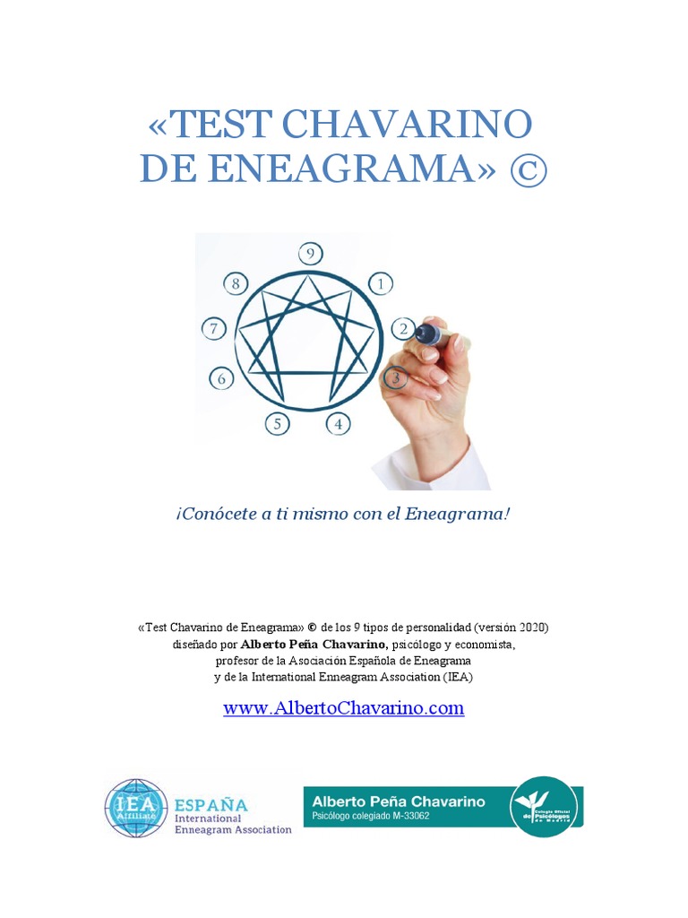 Test Personalidad Eneagrama | PDF | Eneagrama de la personalidad ...