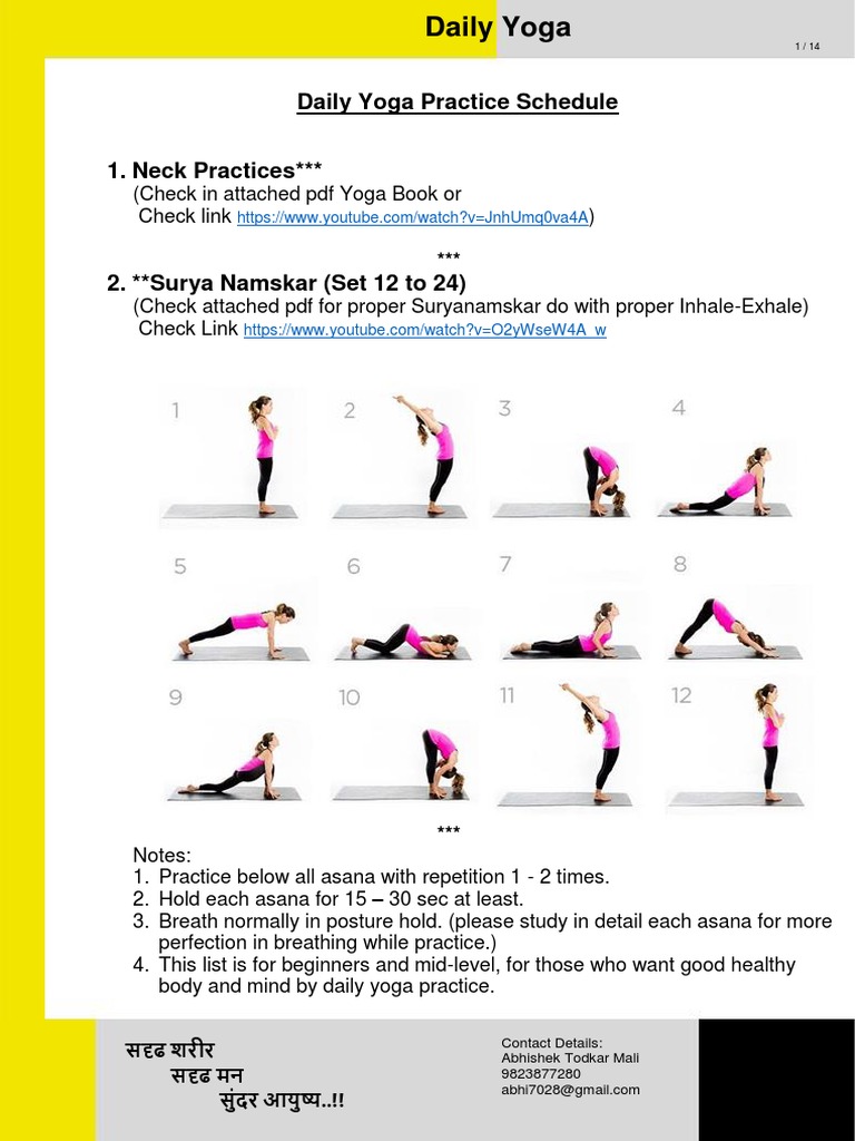 A Comprehensive Daily Yoga Routine for Strength, Flexibility and ...
