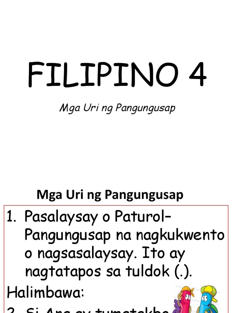Mga Uri NG Pangungusap | PDF
