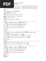 May The Long Time Sun Chords and Lyrics | PDF | Songs