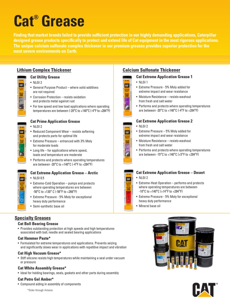 Filters and Fluids Cat Grease | PDF | Building Engineering | Mechanical ...