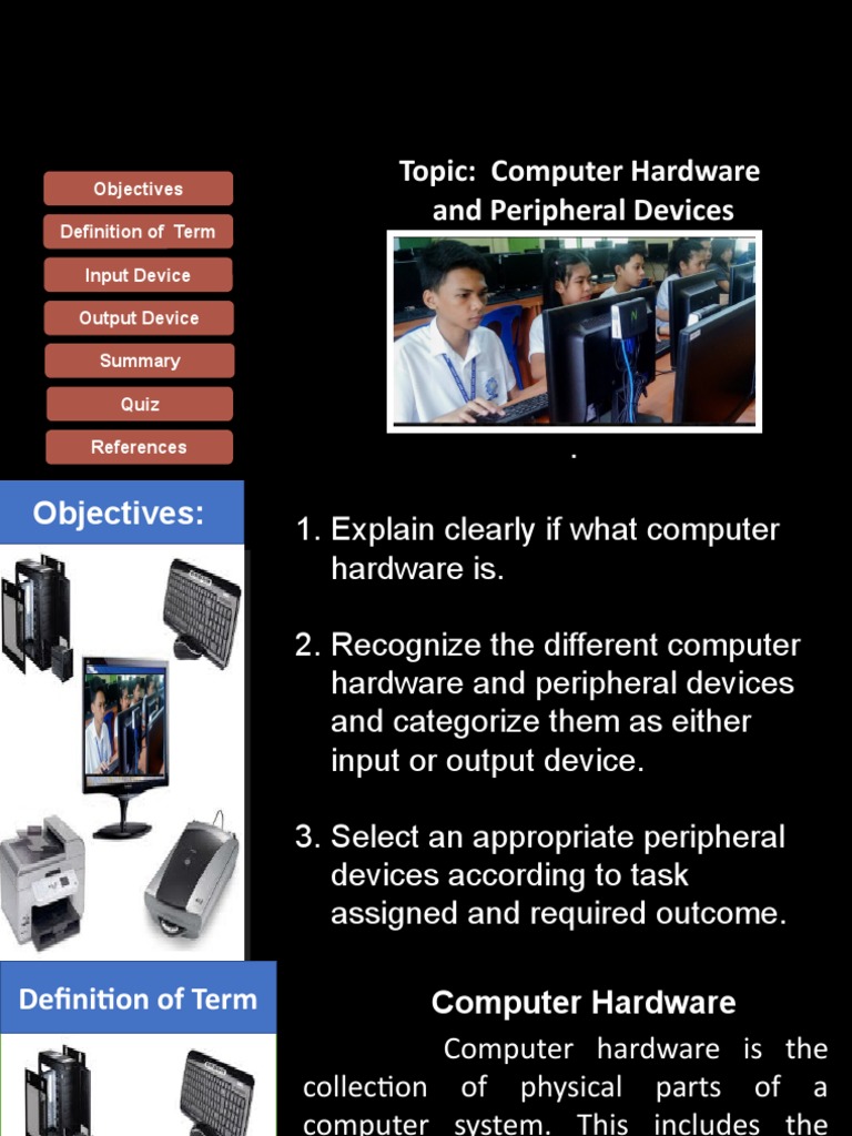 Computer Hardware Devices