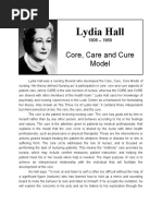 Lydia E. Hall's Nursing Theory Overview | PDF | Nursing | Physical Therapy