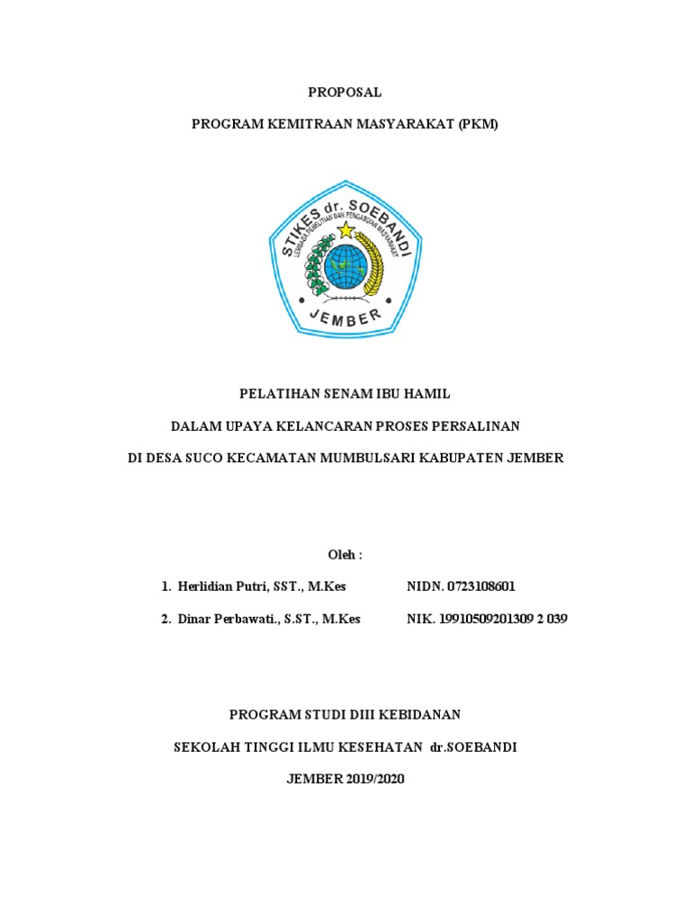 PROPOSAL - Docx Senam Hamil-1 | PDF