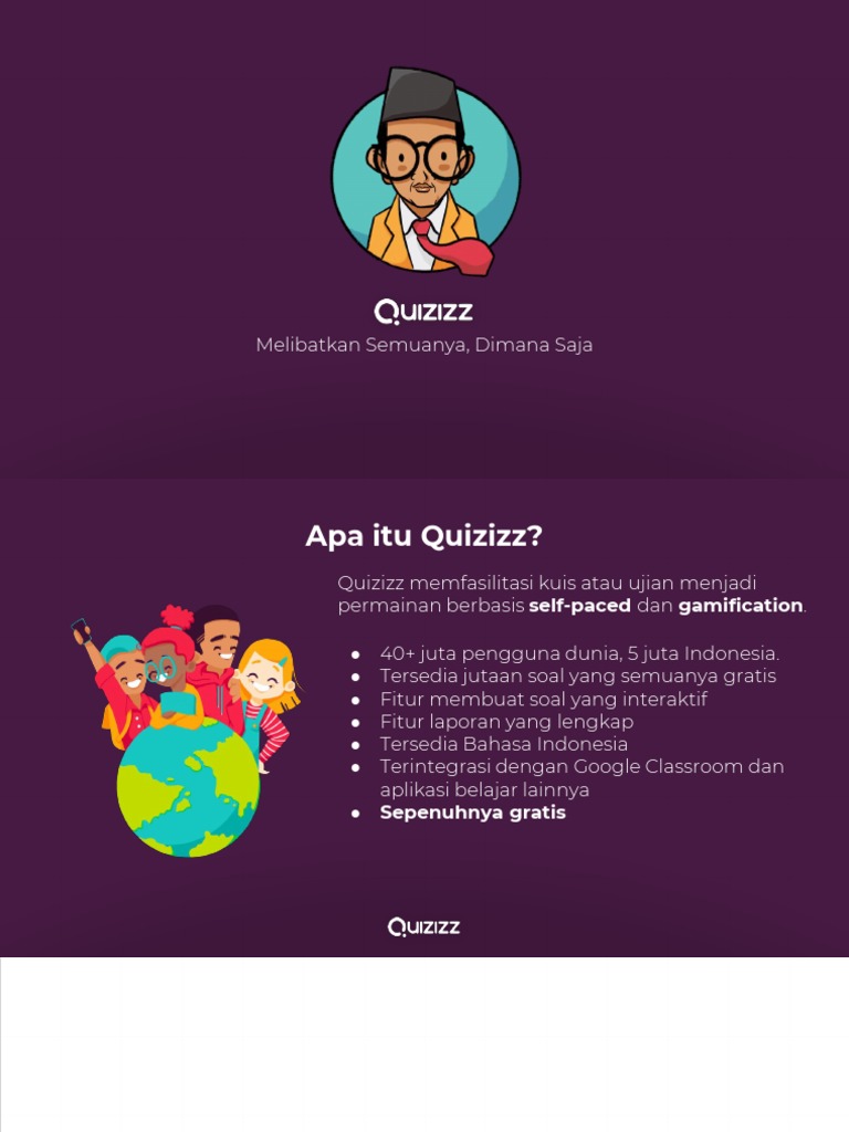 Quizizz: Platform Kuis Interaktif Gratis | PDF