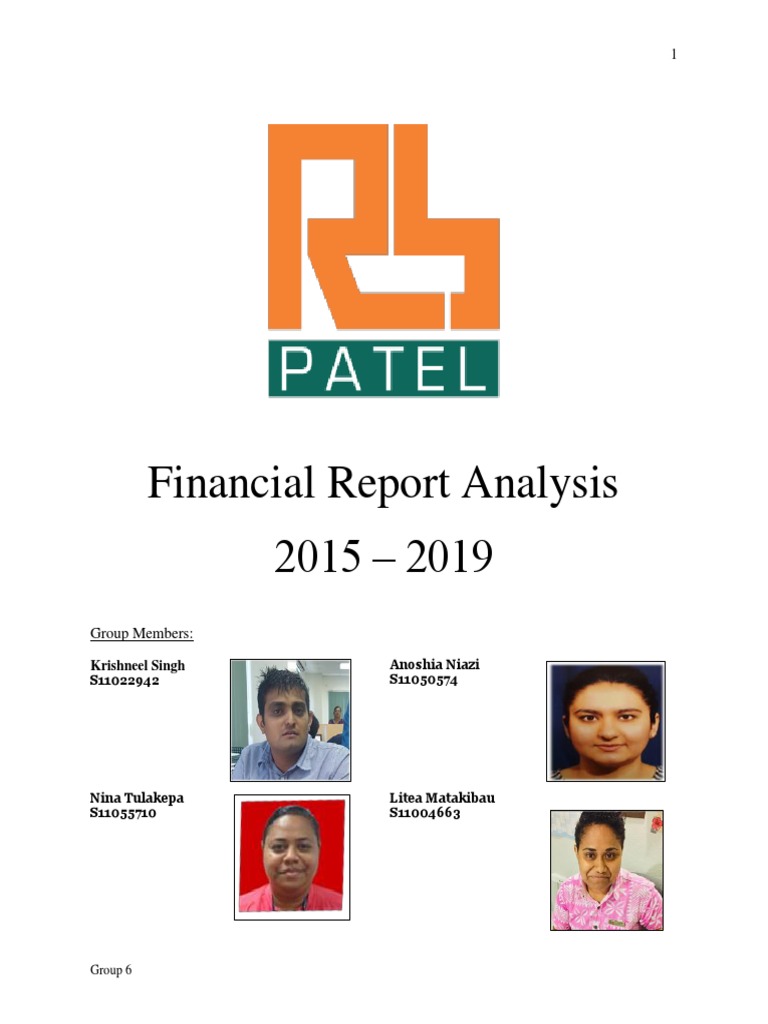 RB Patel Financial Report Analysis 2015 - 2019 | PDF | Equity (Finance ...
