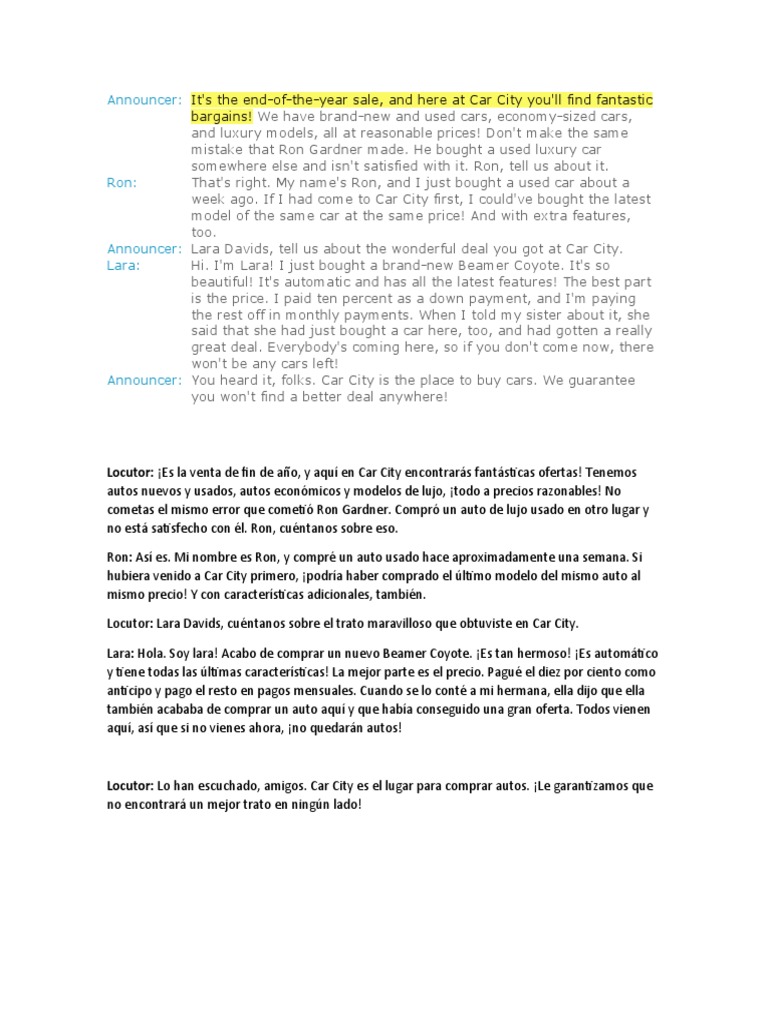 Ingles V | PDF | Entretenimiento (general)