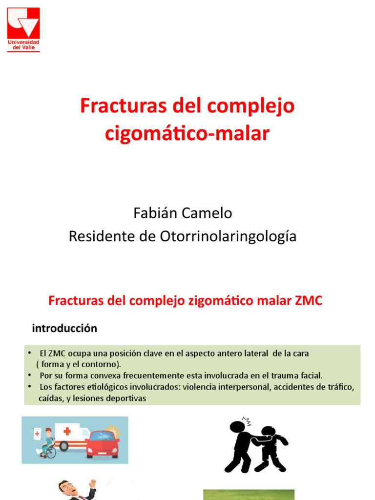 Fracturas del Complejo Cigomático-Malar | PDF | Anatomía humana ...