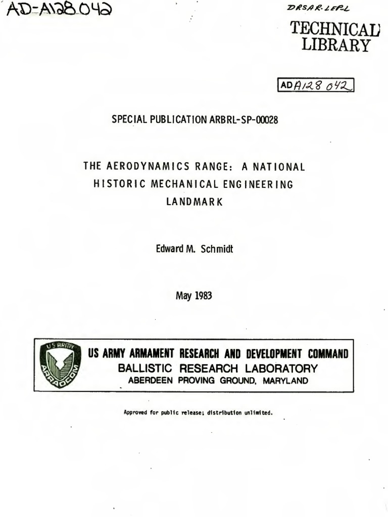 Technical Library: Us Army Armament Research and Development Command ...