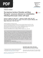 Derby Shoulder Instability Rehabilitation Programme v2.0 | PDF ...
