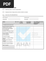 HACCP Validation Checklist (Annual Reassement) | PDF | Hazard Analysis ...