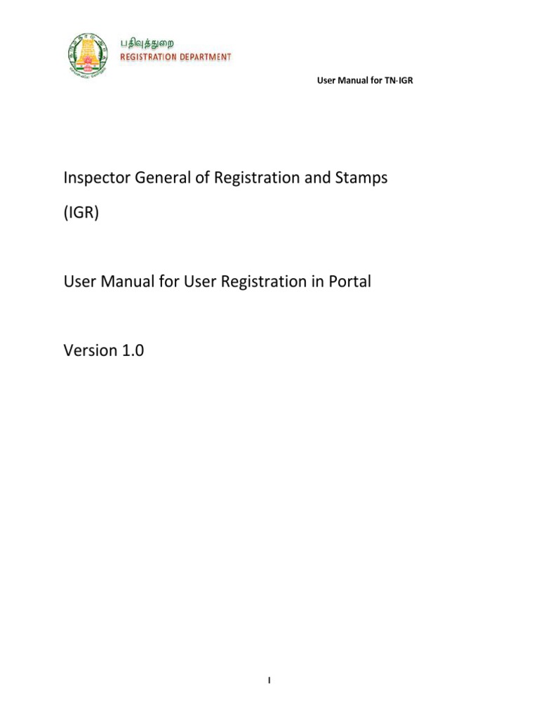 Portal - User Registration - Manual - English PDF | PDF | Password ...