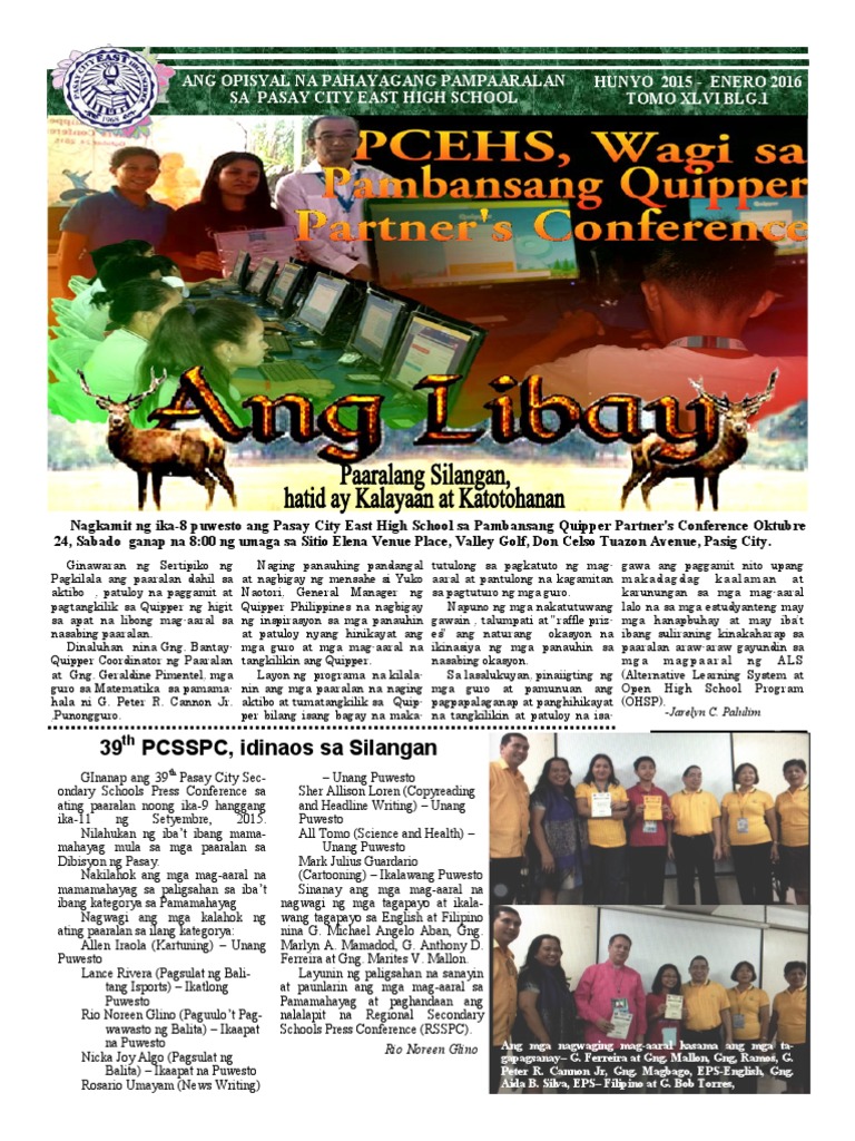 ANG-LIBAY Pahayagan | PDF
