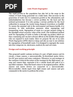 Arduino Based Automated Waste Segregation Project | PDF | Recycling | Diode