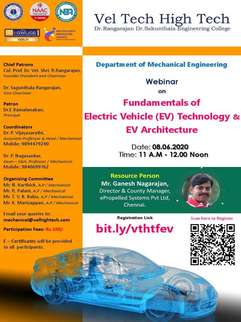 Webinar - Electric Vehicle | PDF