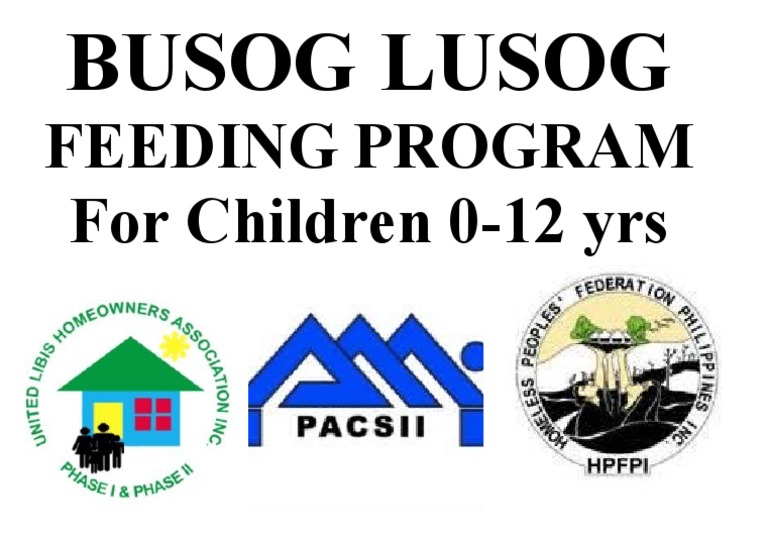 Busog Lusog Feeding Program Overview | PDF