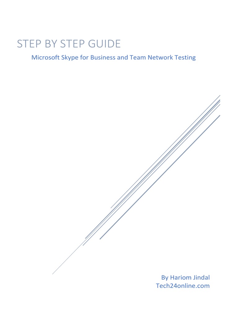 Microsoft Network Testing Companion Step by Step | PDF | Port (Computer ...