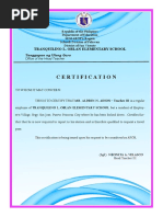 OJT Certificate | PDF