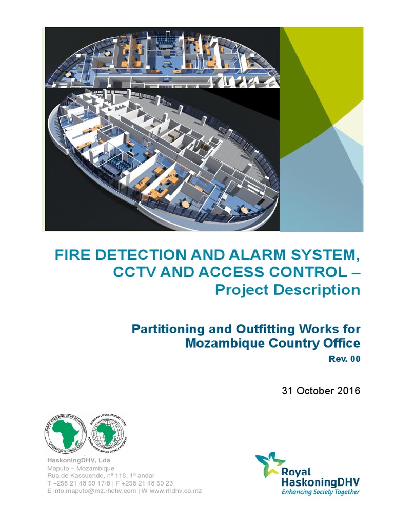 CCTV and Fire Design Proposal | PDF | Computer Network | Electrical Wiring