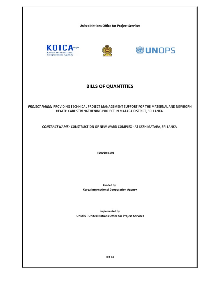 Good Boq PDF | PDF | Concrete | Demolition