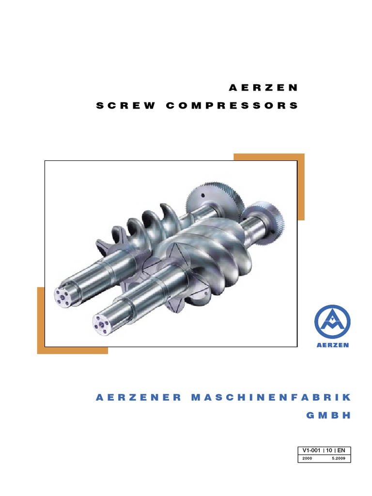 Aerzen Screw Compressors: Aerzener Maschinenfabrik GMBH | PDF ...