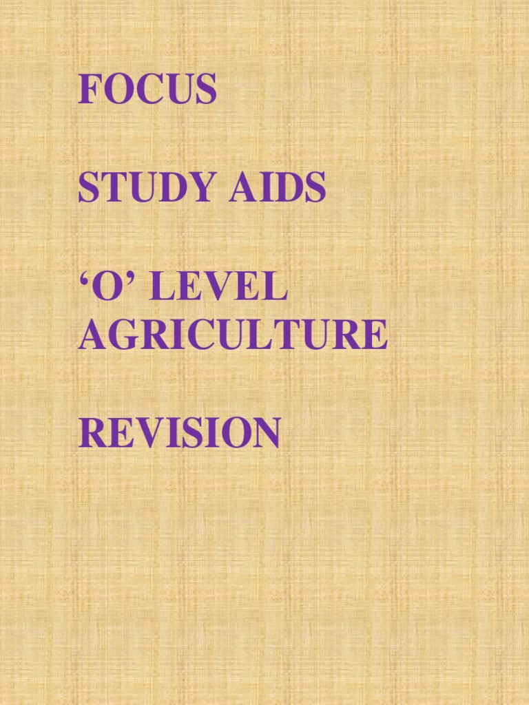 Focus Study Aids | Download Free PDF | Rock (Geology) | Agriculture
