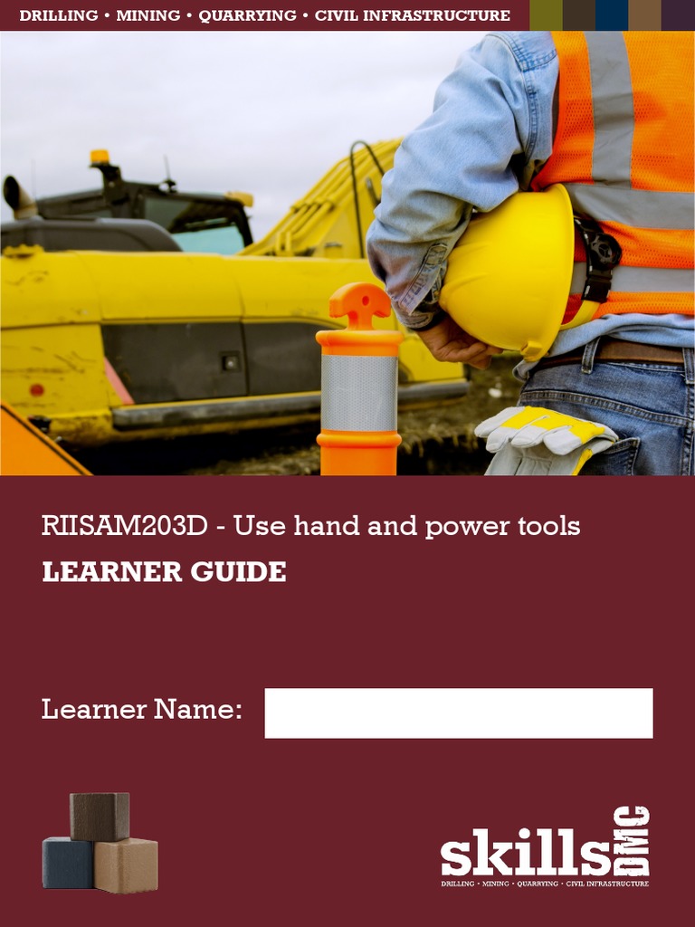 RIISAM203D - Use Hand and Power Tools: Learner Guide | PDF | Personal ... RIISAM203D - Use Hand and Power Tools: Learner Guide | PDF | Personal ...