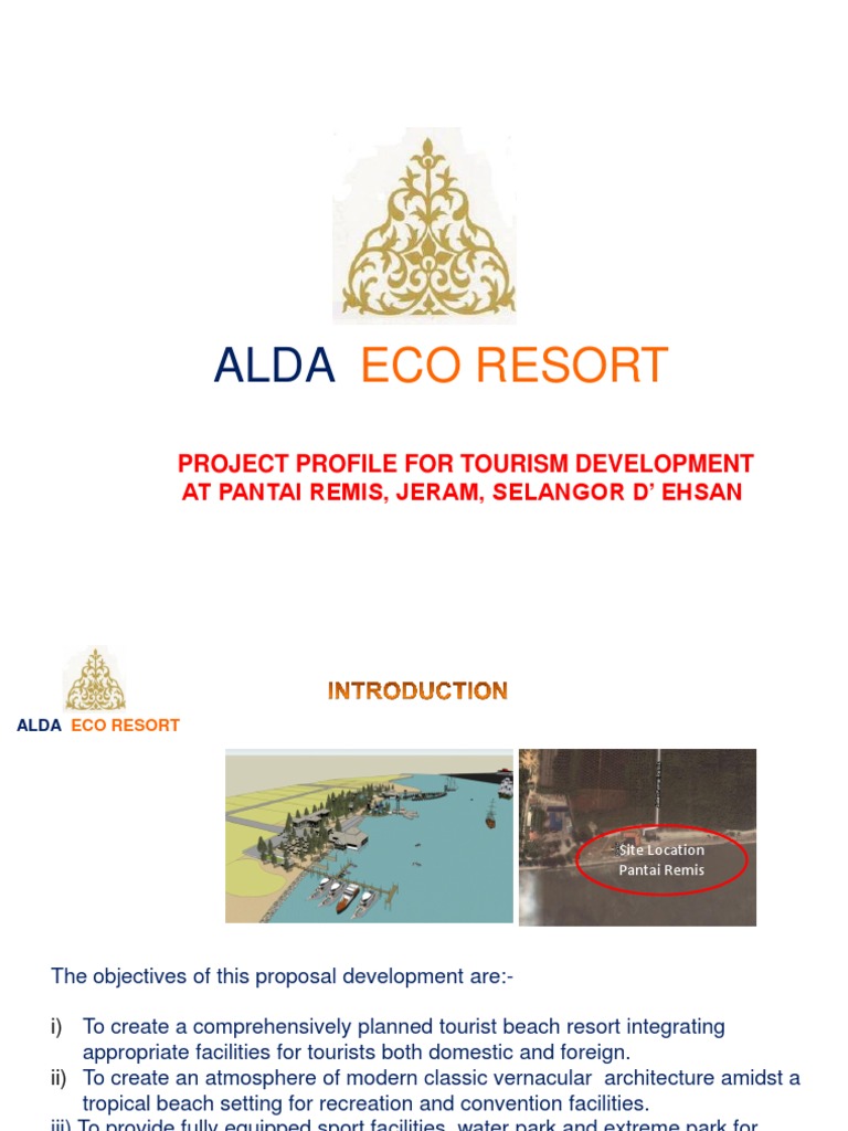 Eco Resort: Project Profile For Tourism Development at Pantai Remis ...