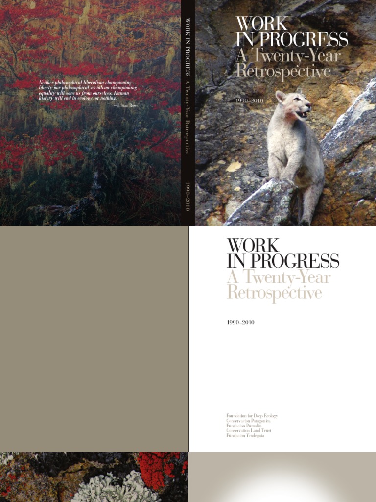 Work in Progress PDF | PDF | Conservation Biology | Biodiversity